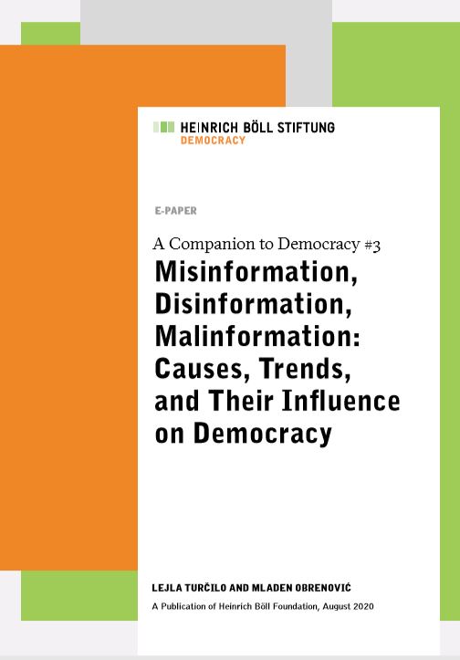 Misinformation, Disinformation, Malinformation | Heinrich Böll Stiftung ...